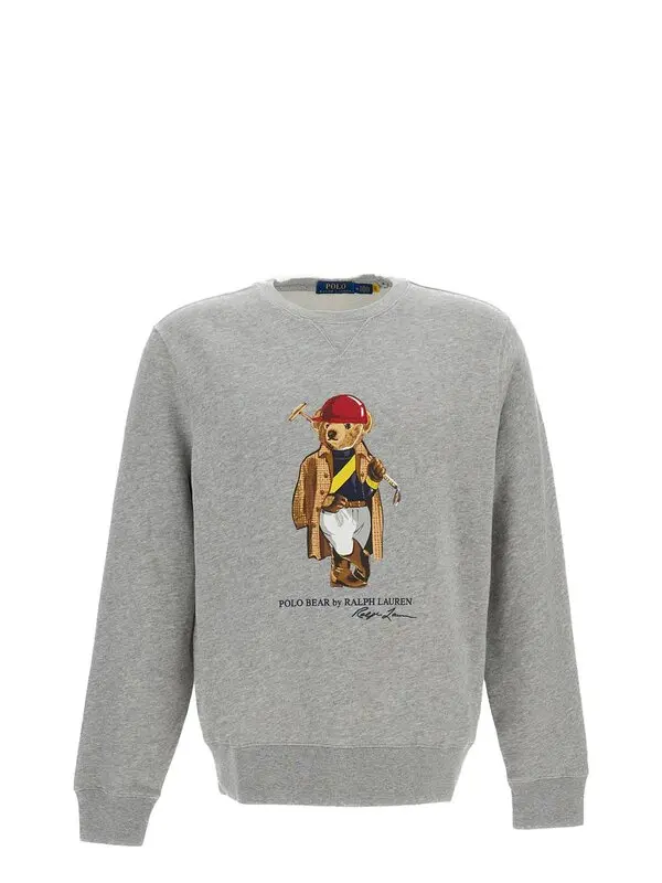 Polo Ralph Lauren Teddy Bear Fleece Sweatshirt - Grey
