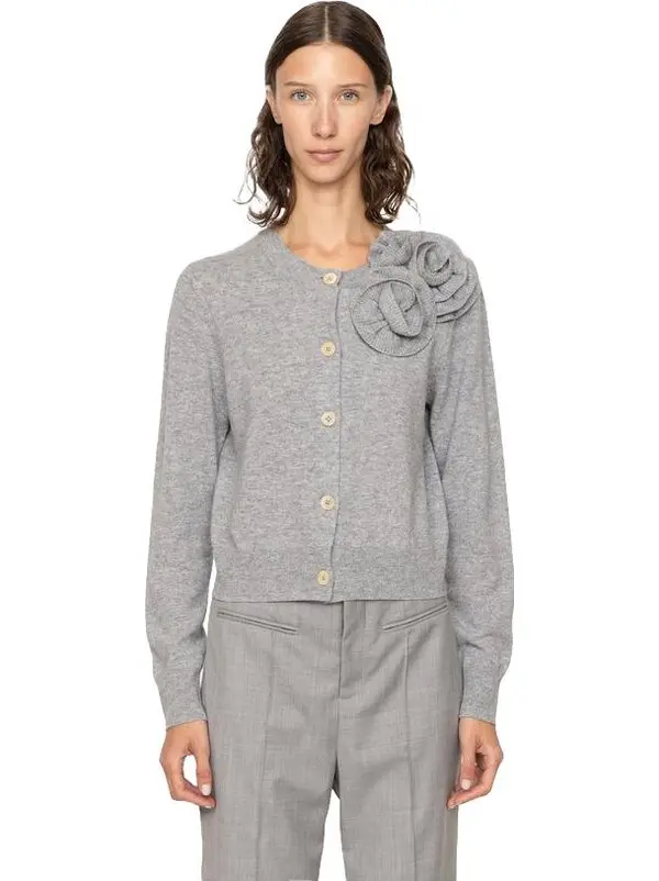 Sea Minette Cardigan - Black / White / Pink / Gray