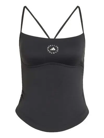 Adidas By Stella McCartney Studio Spaghetti Strap Tank - Black
