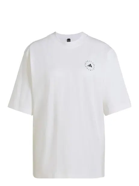 Adidas By Stella McCartney Logo Oversized T-shirt - White