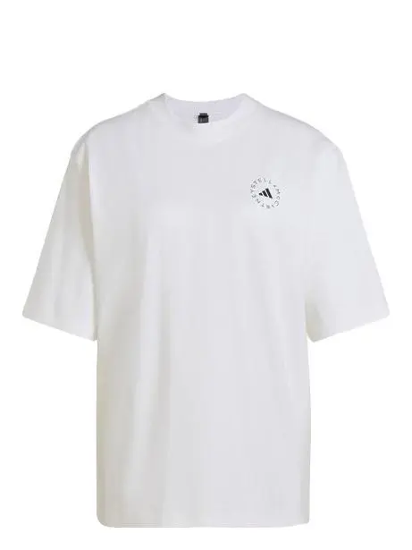 Adidas By Stella McCartney Logo Oversized T-shirt - White