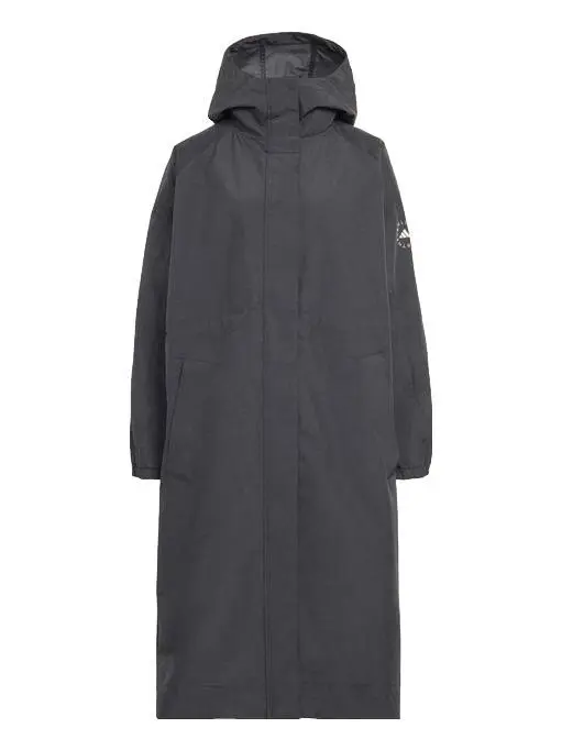 Adidas By Stella McCartney Truecasuals Long Padded Parka Coat - Black