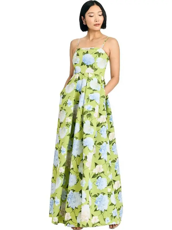 Sachin & Babi Beau Print Gown - Floral