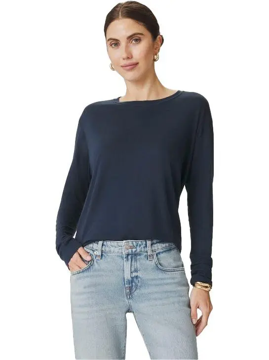 Splendid Climate Beneficial Cotton Long Sleeve Tee - Black