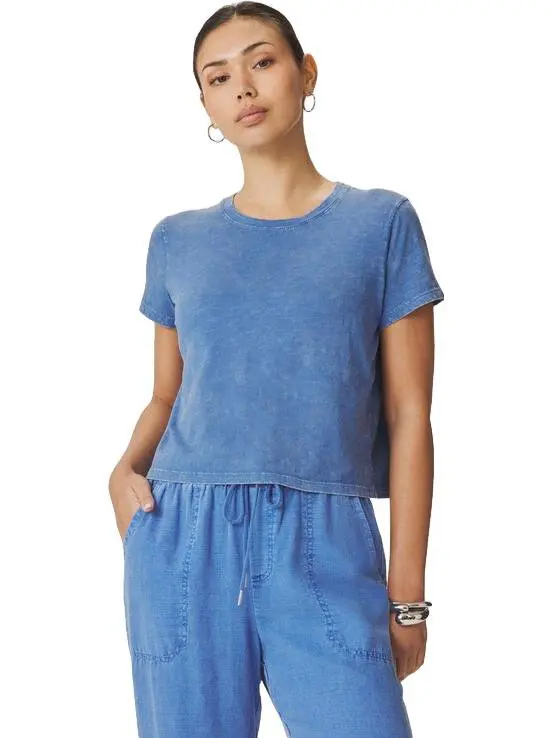 Splendid Short Sleeve Louisa Tee - Blue