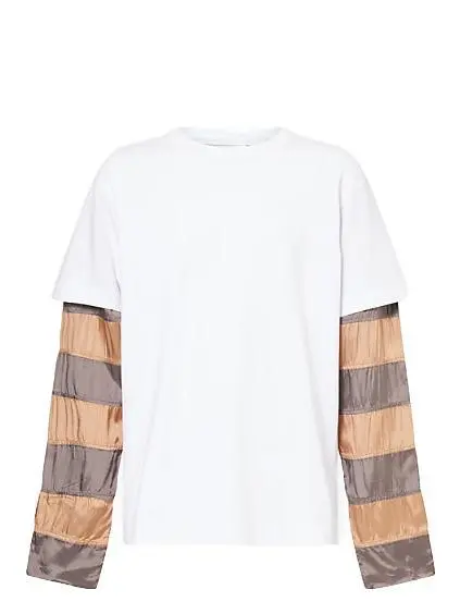 Dries Van Noten Heedar Layered Long-sleeve T-shirt - White