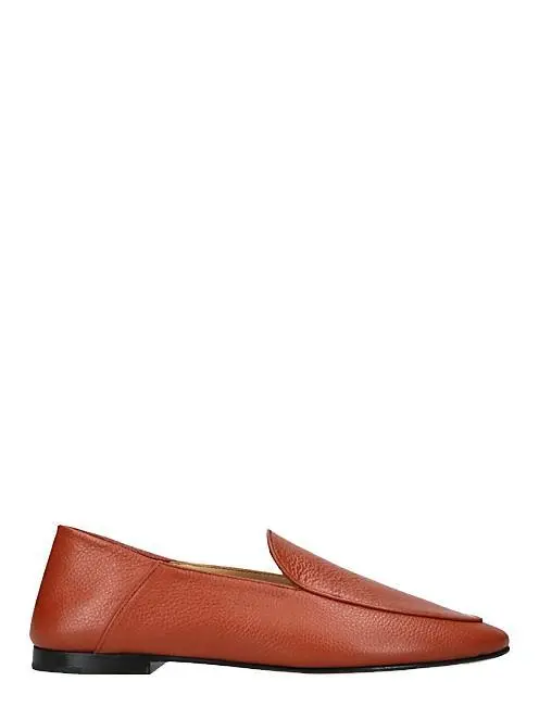 Dear Frances Gio Leather Loafers - Tan