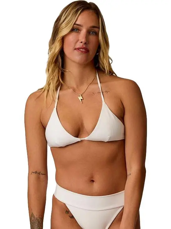 Carve Designs Bia Compression Bikini Top - Cloud