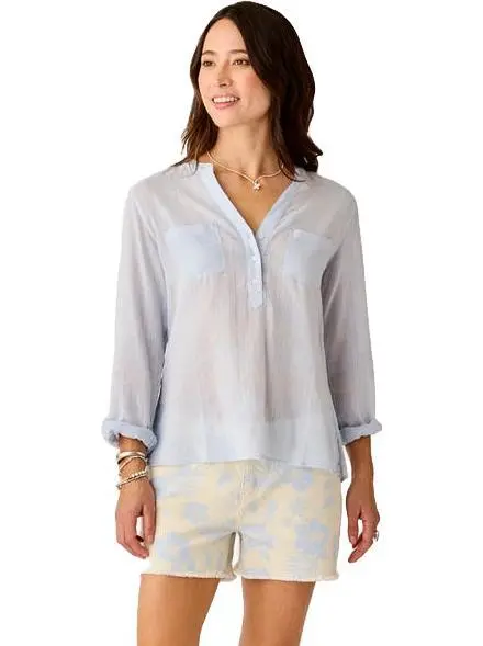 Carve Designs Textured Shirt - Arctic