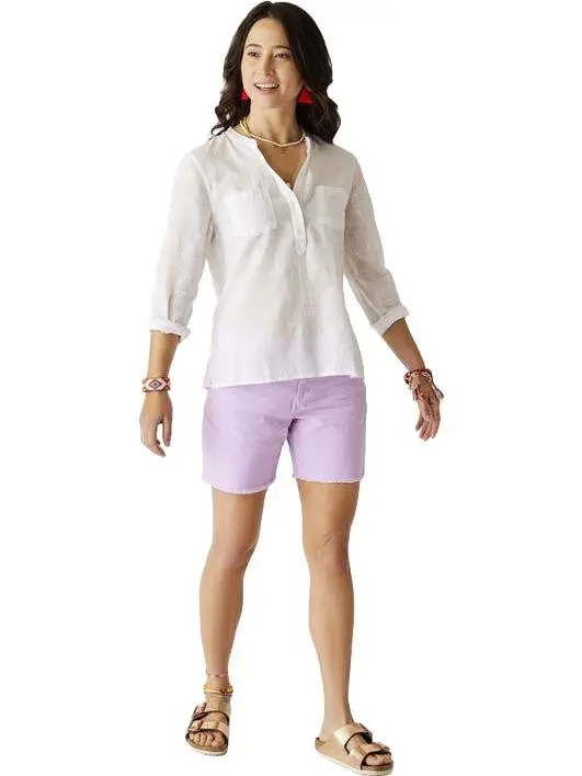 Carve Designs Textured Shirt - Cloud