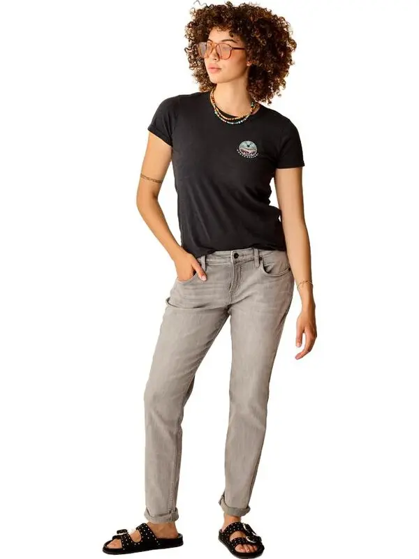 Carve Designs Cassidy Graphic Tee - Black Poster