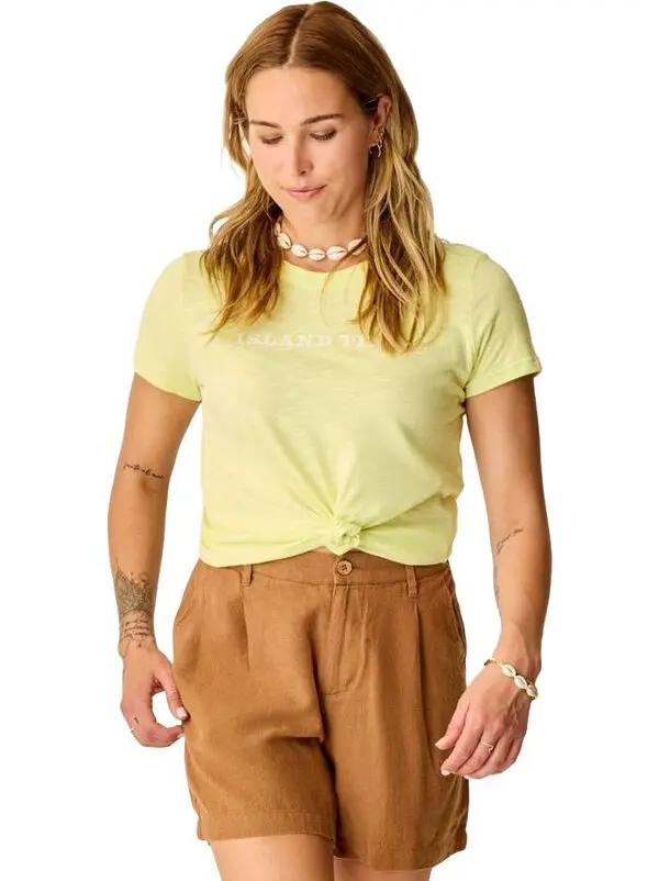 Carve Designs Cassidy Graphic Tee - Limeade Island