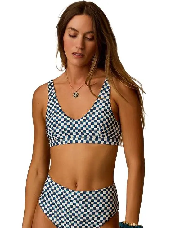 Carve Designs Breakers Compression Top - Surfside