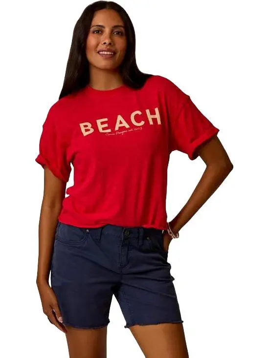 Carve Designs Parker Graphic T-shirt - Scarlet Beach