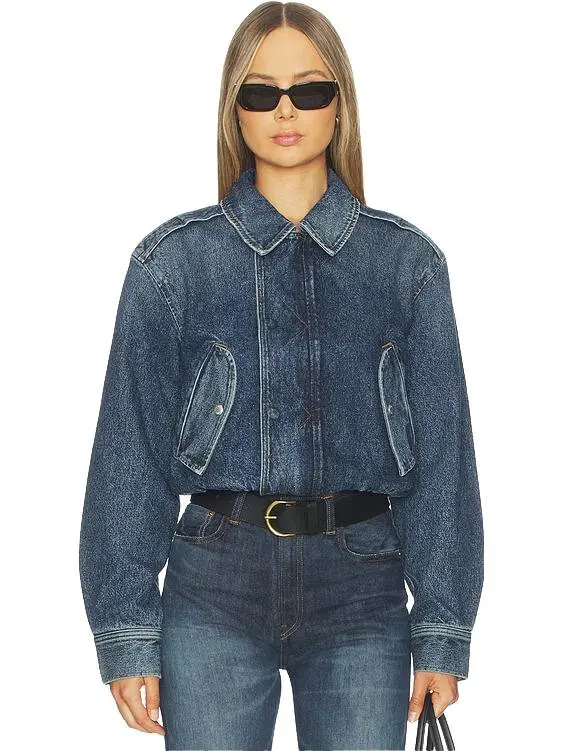 AGOLDE Shane Jacket - Blue