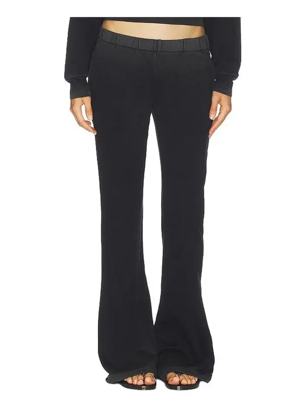 Cotton Citizen The Lima Flared Sweatpant - Black