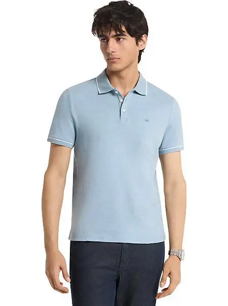 Michael Kors Cotton Polo Shirt - Grey