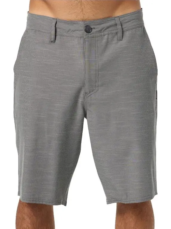 O'Neill Portola Water Resistant Hybrid Shorts - Gargoyle