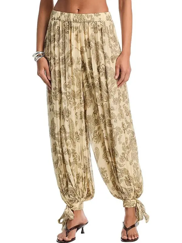 Hemant & Nandita Printed Harem Pants - Multi