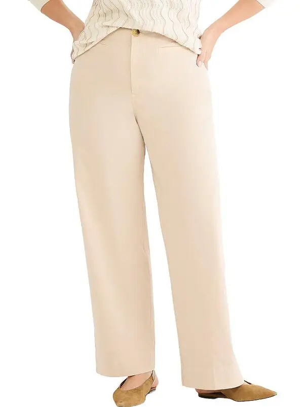 NIC+ZOE Highland Wide Leg Soft Stretch Pants - Latte