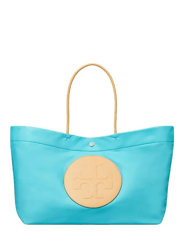 Tory Burch Ella Twist Tote - Soft Turquoise