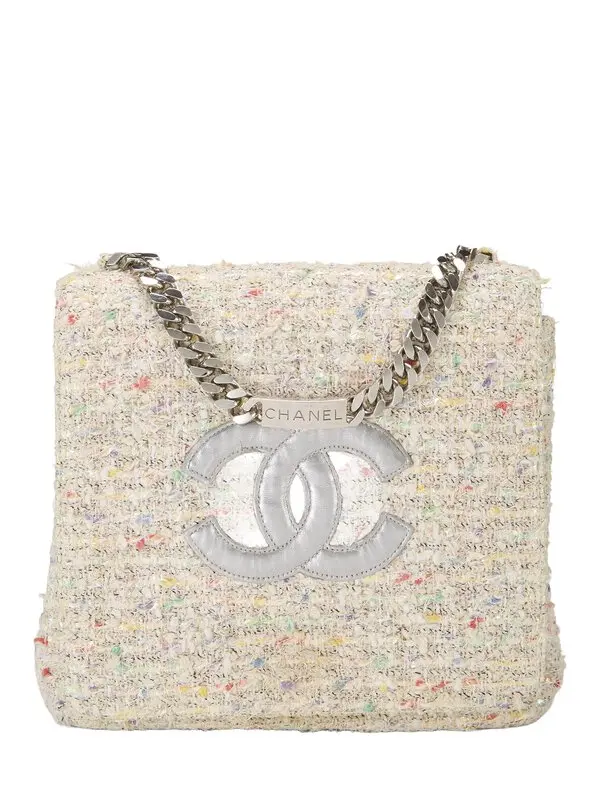 Chanel Tweed Messenger Bag - Multi