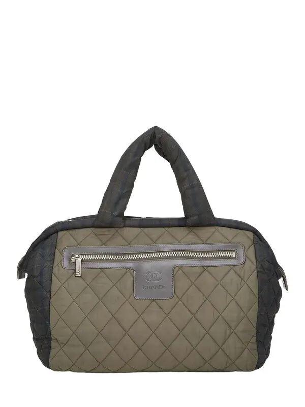 Chanel Coco Cocoon Tote - Green