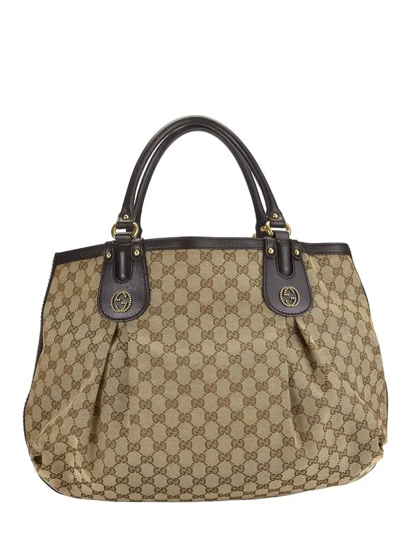 Gucci Original Gg Scarlett Tote - Brown