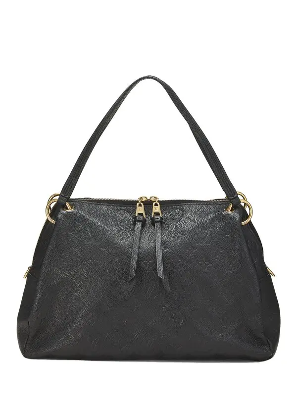 LOUIS VUITTON Monogram Empreinte Ponthieu - Black