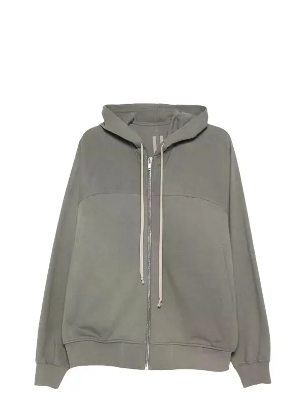 Rick Owens Zip-up Hoodie - Green