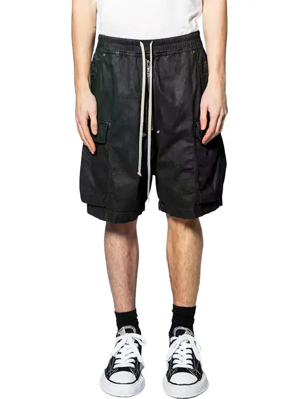 Rick Owens Cargobela Cargo Shorts - Black