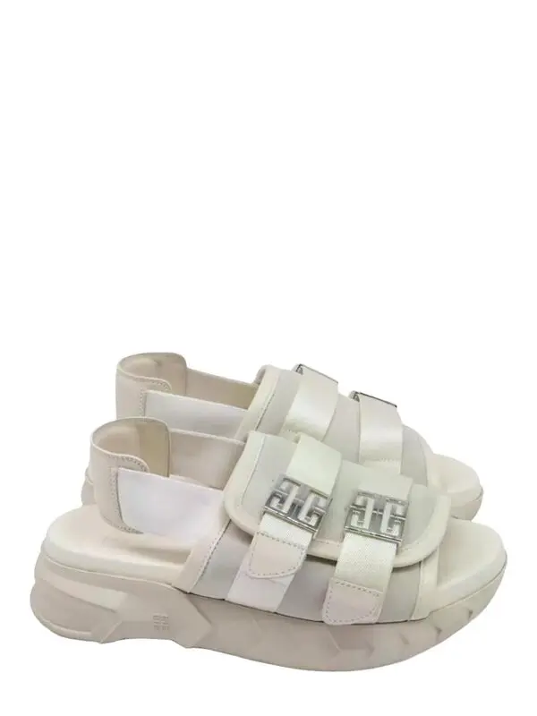 Givenchy Marshmallow Buckle Sandals - Neutrals