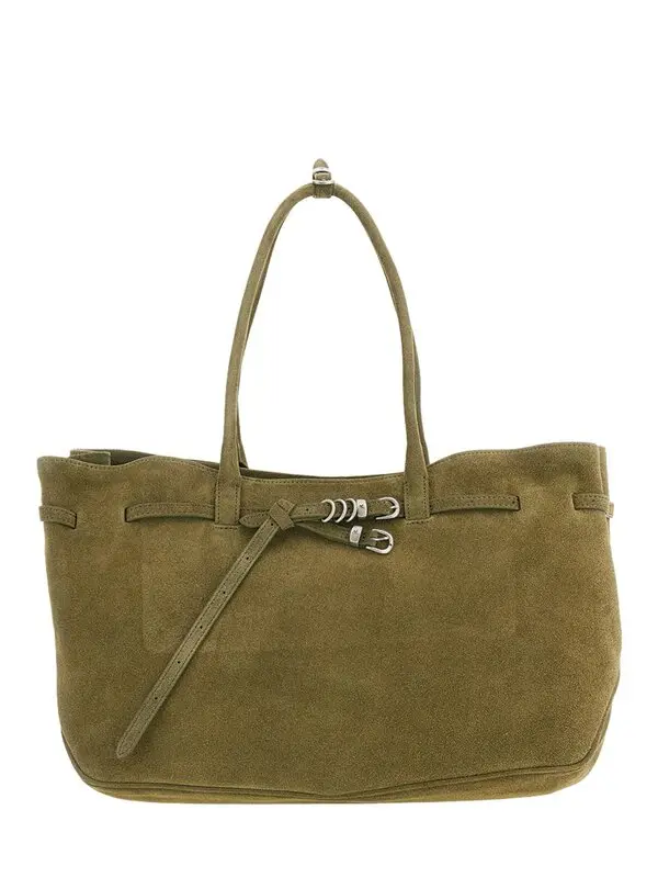 MARGESHERWOOD Borsa A Spalla Grandma Used Bag Large - Verde