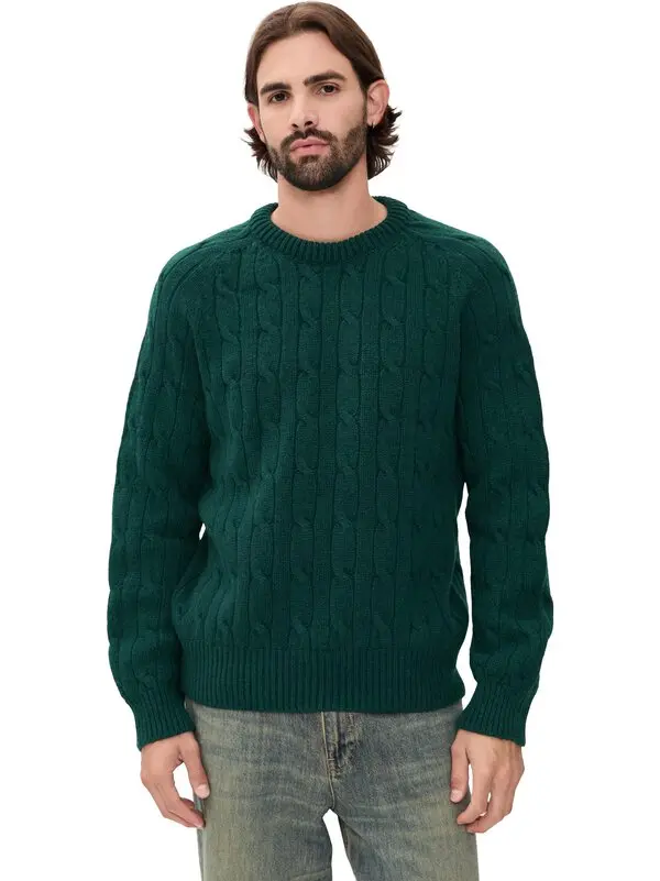 Howlin' Cable Guy Sweater - Bottle
