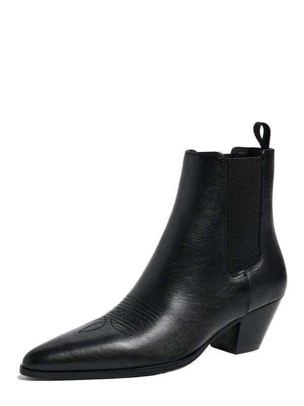 NILI LOTAN Joplin Booties - Black