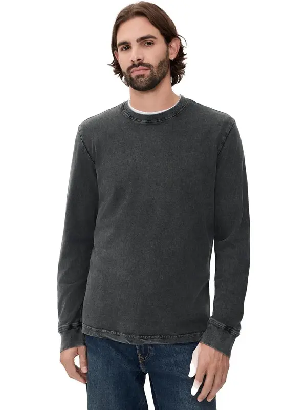 Faherty Brand Recycled Terry Tee - Graphite