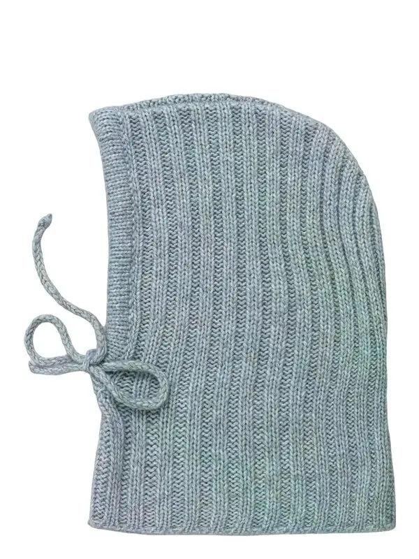 Essentiel Antwerp Ribbed-knit Balaclava - Blue