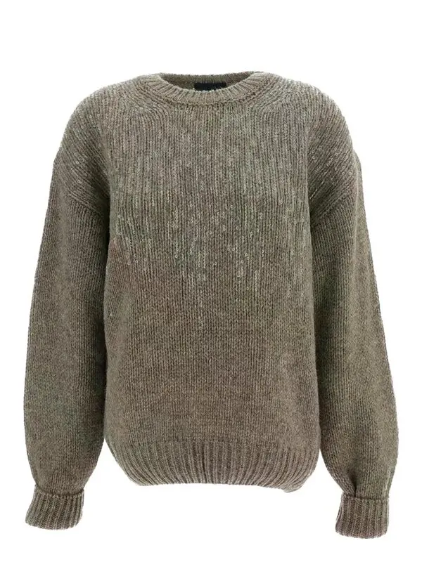 HAIKURE Sequin-embellished Virgin Wool Sweater - Neutrals