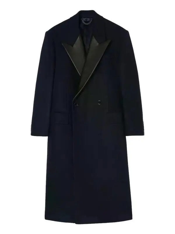 Burberry Crathorne Tailored Coat - Blue