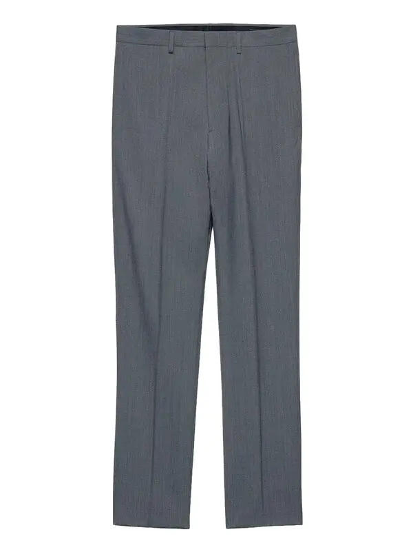 Prada Mouliné Wool Pants - Multi