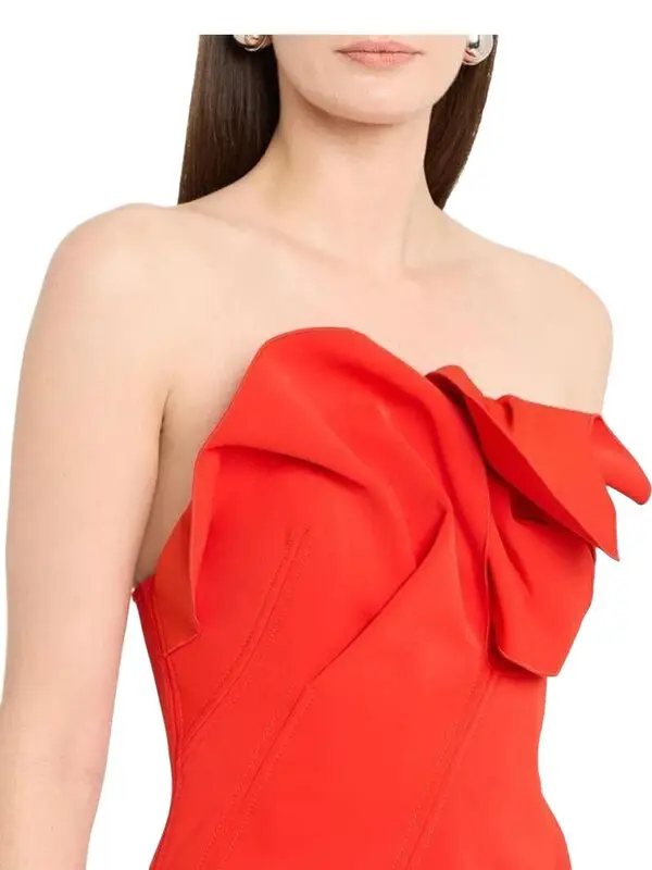 Acler Esher 3-in-1 Strapless Dress - Cherry