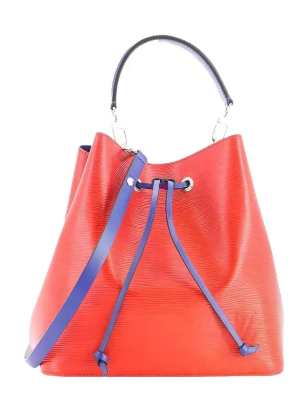 LOUIS VUITTON Neonoe Handbag Epi Leather Mm Bucket Bag - Red