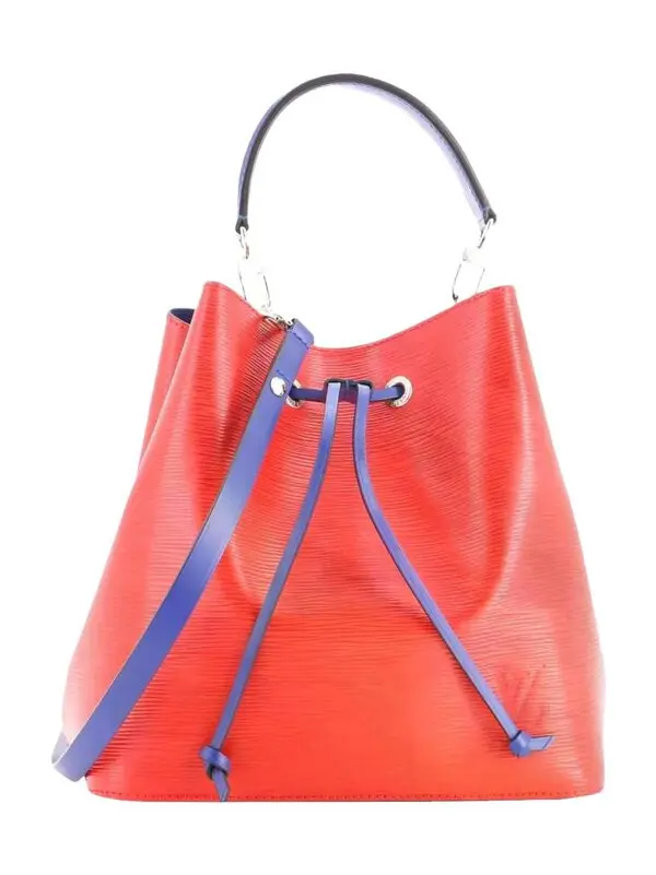 LOUIS VUITTON Neonoe Handbag Epi Leather Mm Bucket Bag - Red