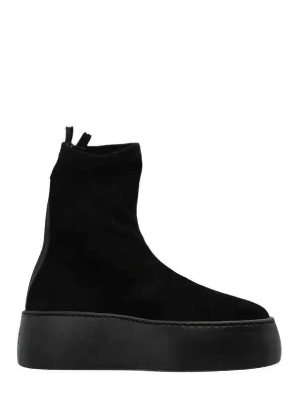 Agl Vibe Platform Ankle Boots - Black