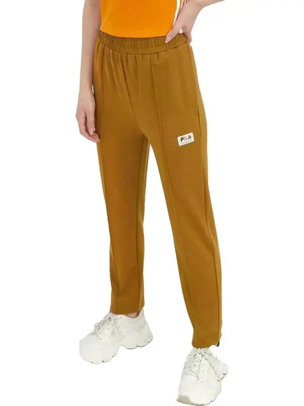 FILA Logo-patch Track Pants - Brown
