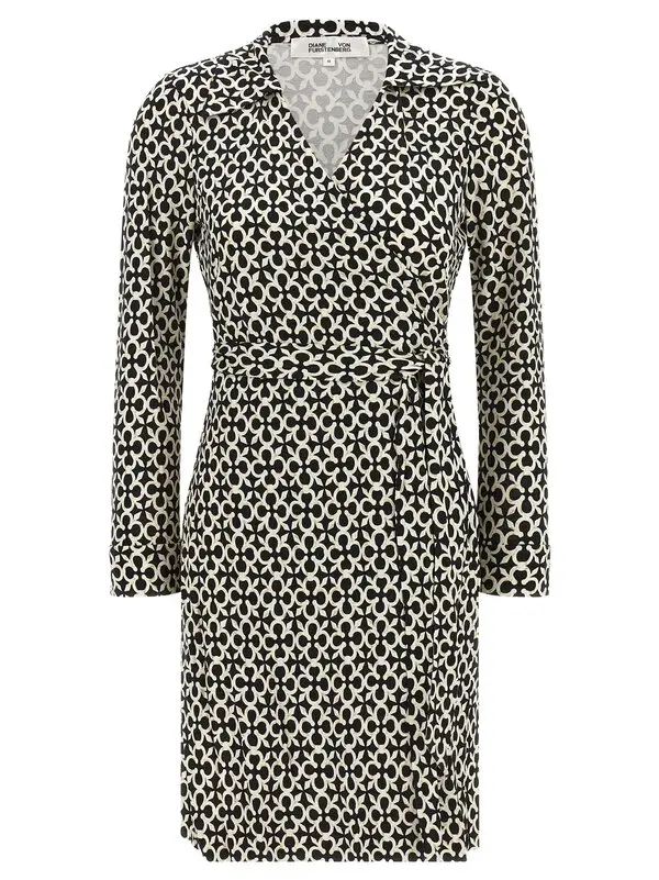 Diane Von Furstenberg Jeanne' Dress - Black