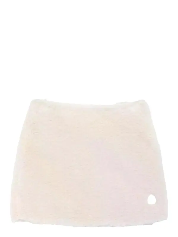 Moncler Teddy Mini Skirt - Neutrals