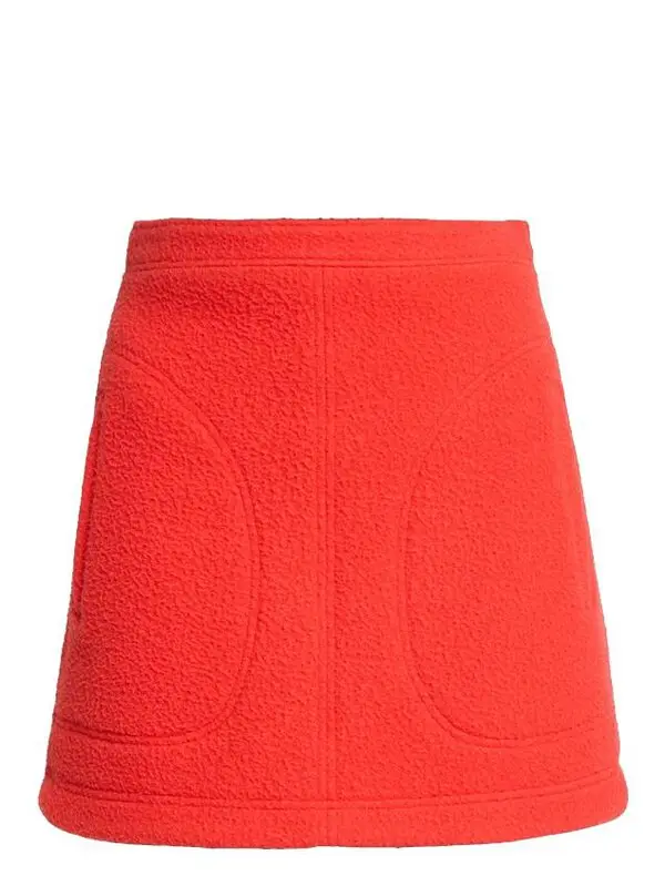 Proenza Schouler Clarice Casentino Wool-blend Mini Skirt - Flame
