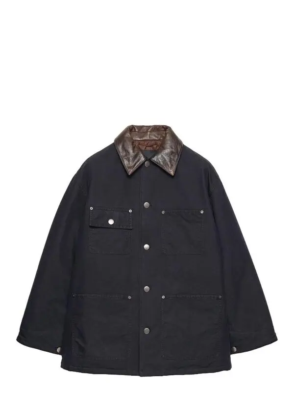 Prada Weight Technical Cotton Down Jacket - Black