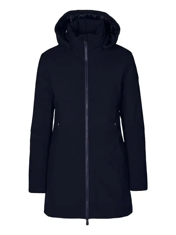 SAVE THE DUCK Long-sleeve Hooded Jacket - Navy Blue